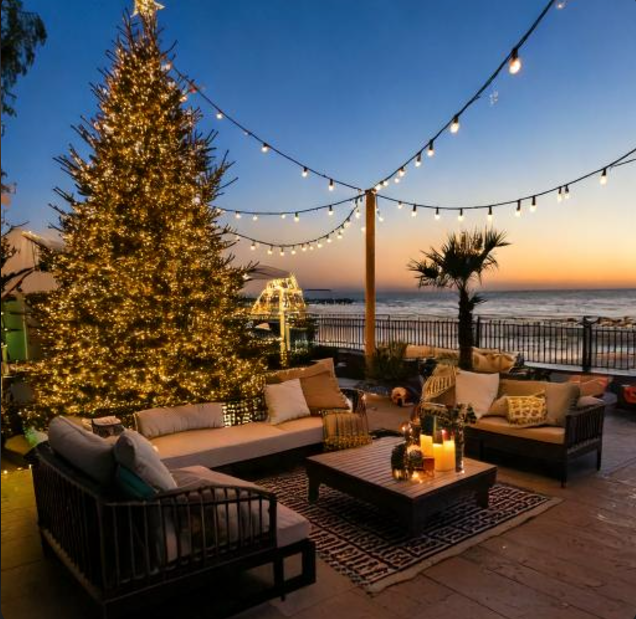 Outdoor Christmas Decoration For My Deck