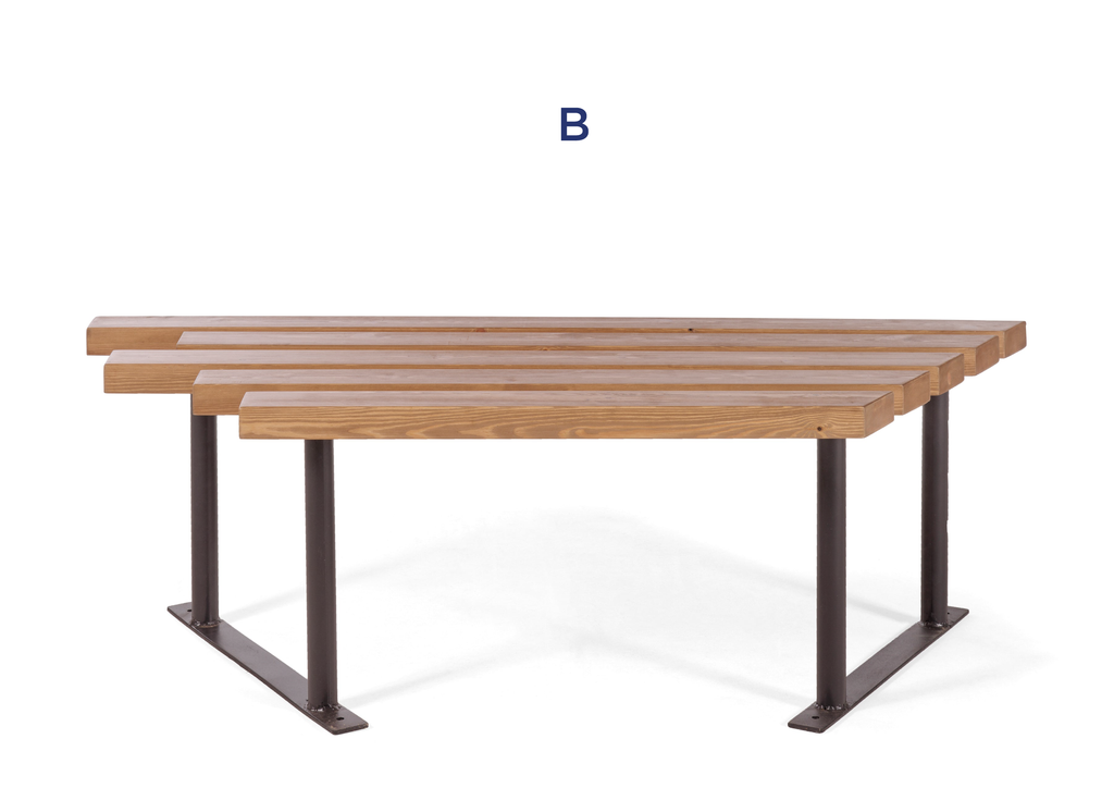 hex bench – Alamein Outdoor Furniture