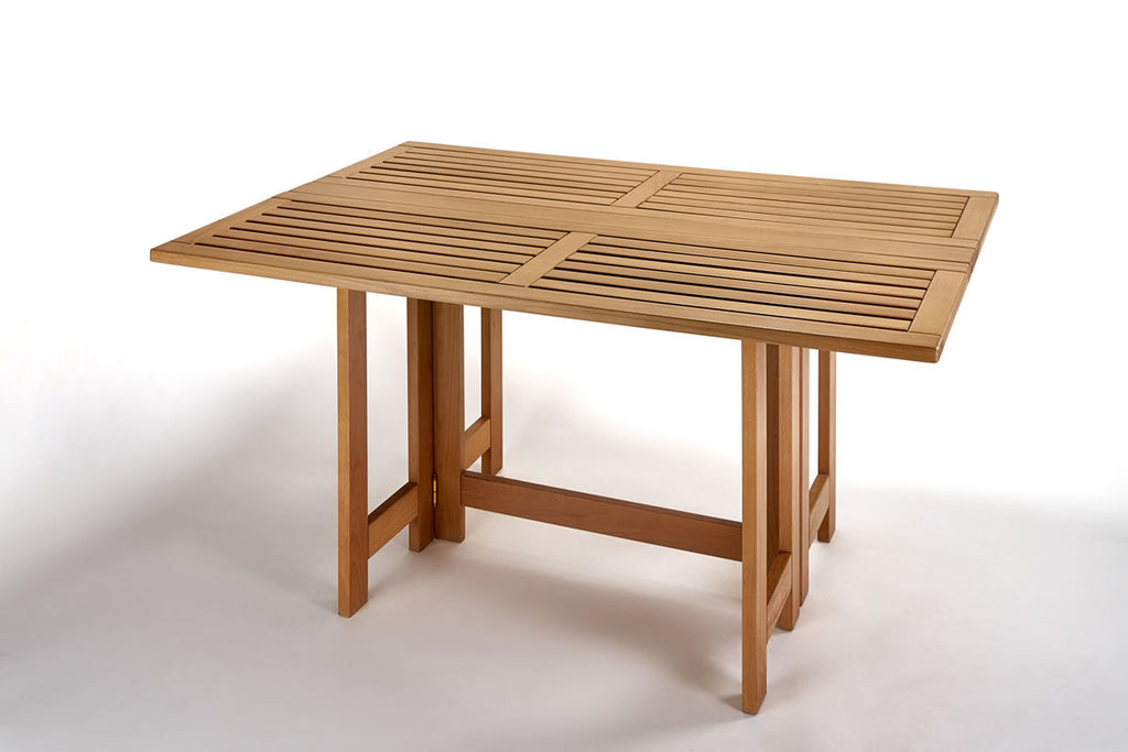 Collapsible, Rectangular Wood Dining Table – Shop at Alamein Egypt ...