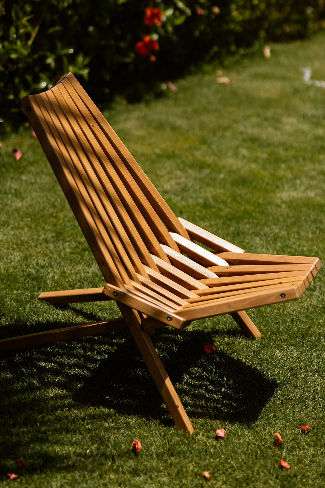 fariq - wooden lounge chair – Alamein Outdoor Furniture