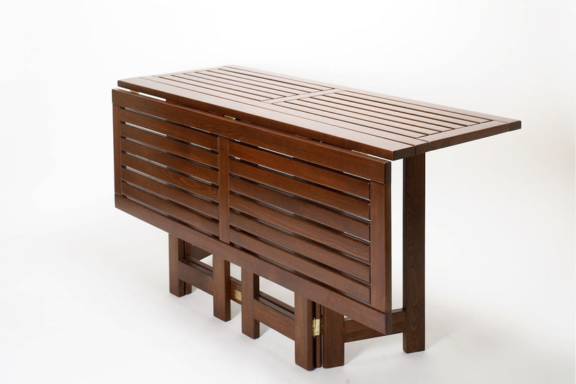 Collapsible, Rectangular Wood Dining Table – Shop at Alamein Egypt ...